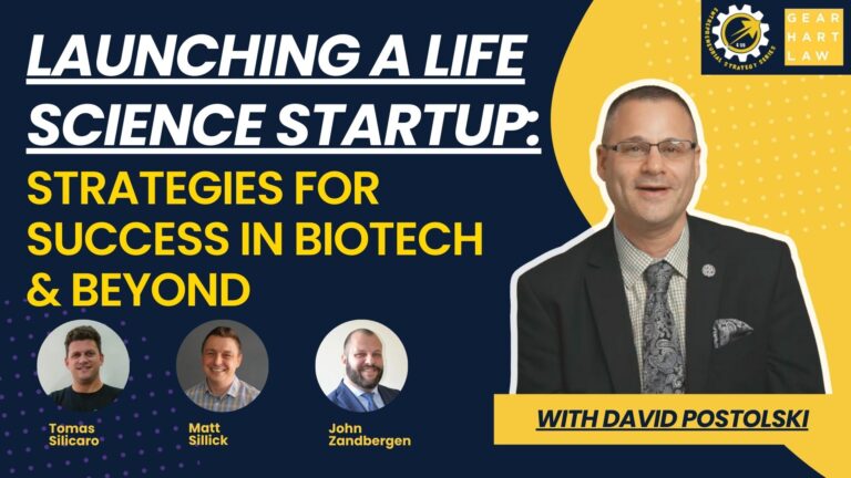 Launch a Life Science Startup: Strategies for Success in Biotech & Beyond